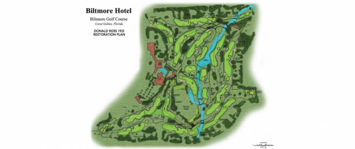 Biltmore Hotel Miami Map